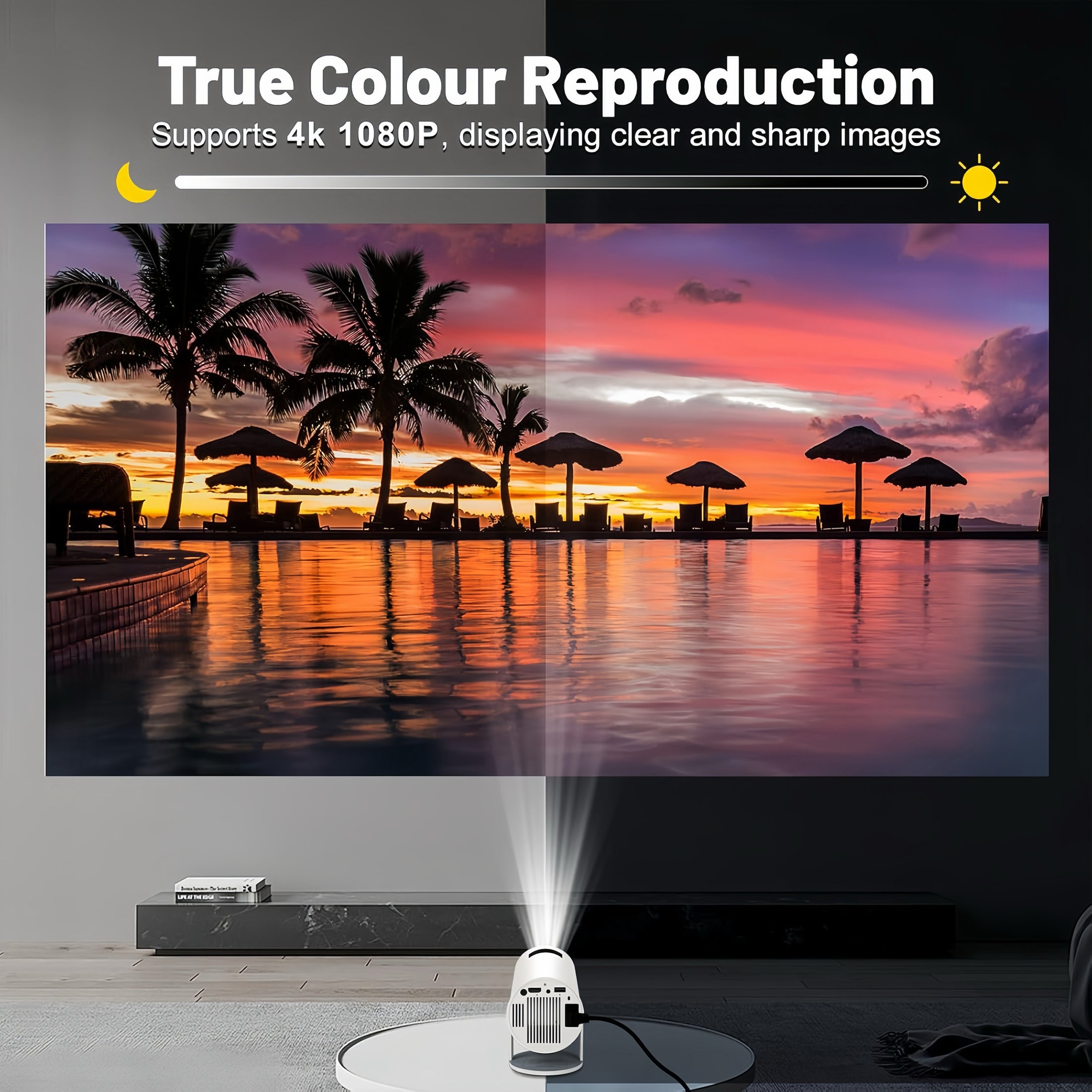 [GOLD] PocketBeam Smart 180° Projector – KYD's Choice