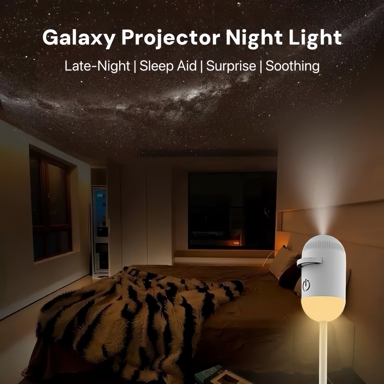 [GOLD] 2-in-1 Galaxy Projector Night Light – KYD's Choice
